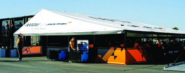 Motorsport Race Canopy and Transporter Awnings - Larsens Inc
