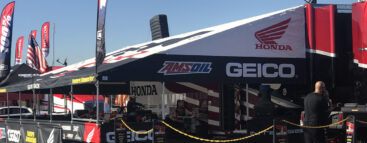 Motorsport Race Canopy and Transporter Awnings - Larsens Inc